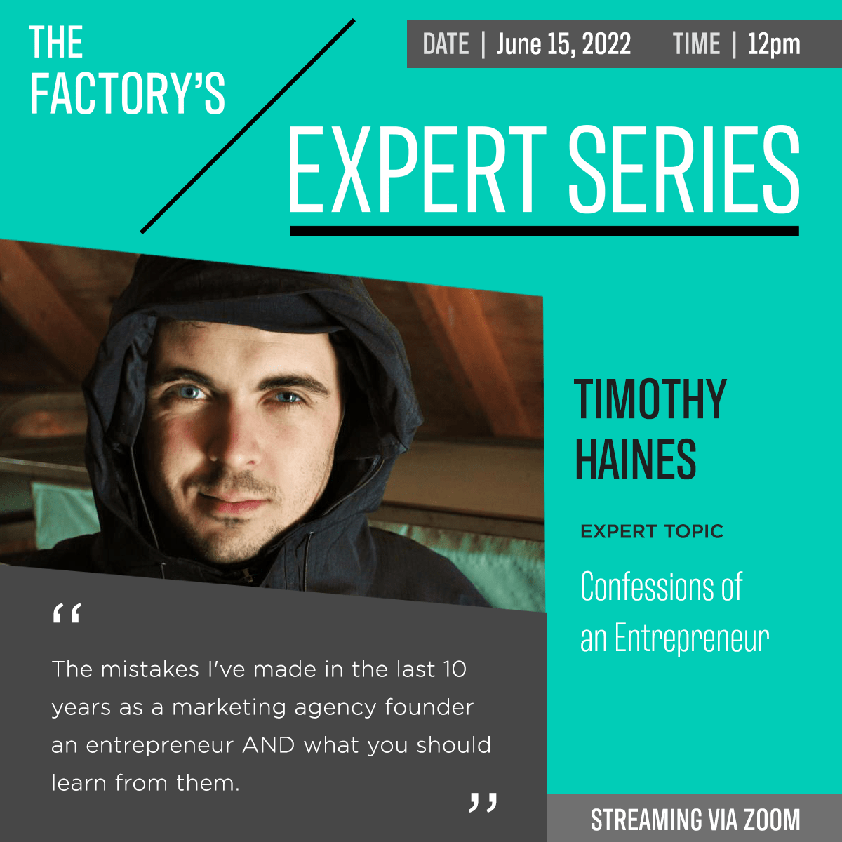 Expert Series are back! | The Factory